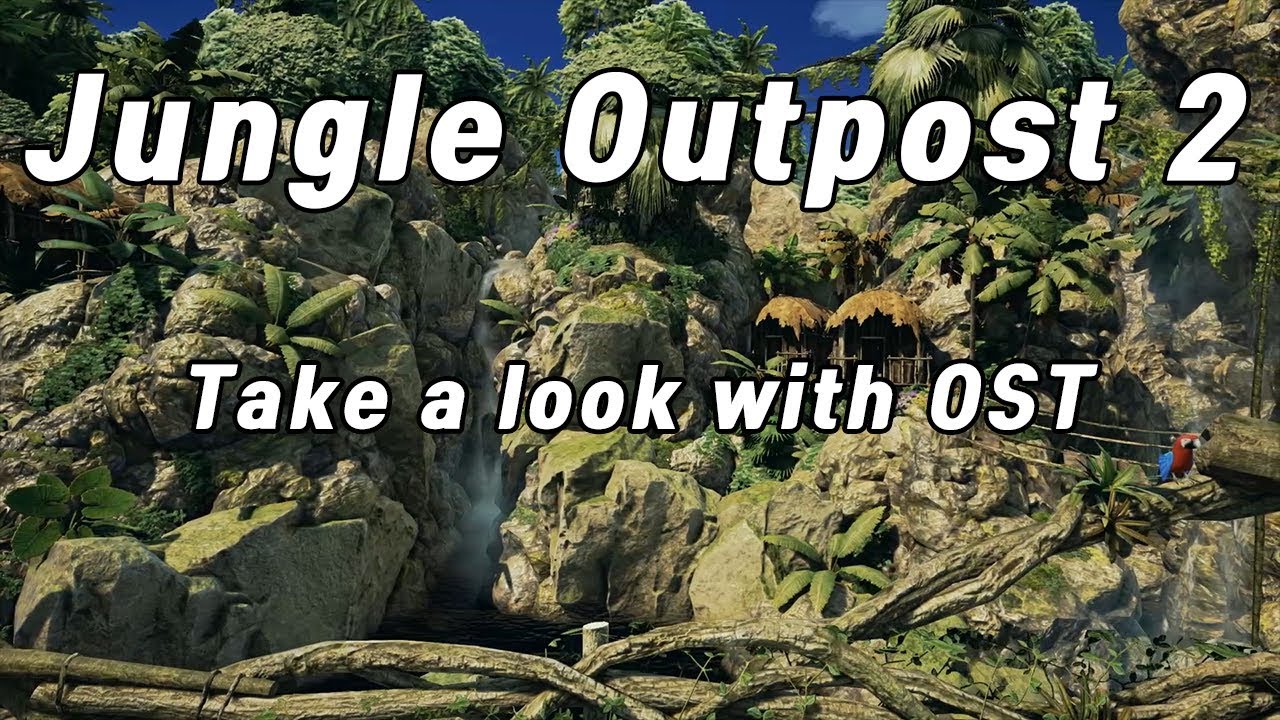 [철권7] 신규 맵 Jungle outpost2 OST와 함께 둘러보기 - YouTube