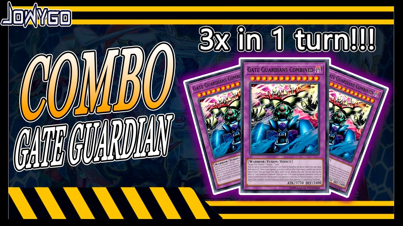 How To Summon GATE GUARDIAN COMBINED x3 IN 1 TURN!!! - YouTube