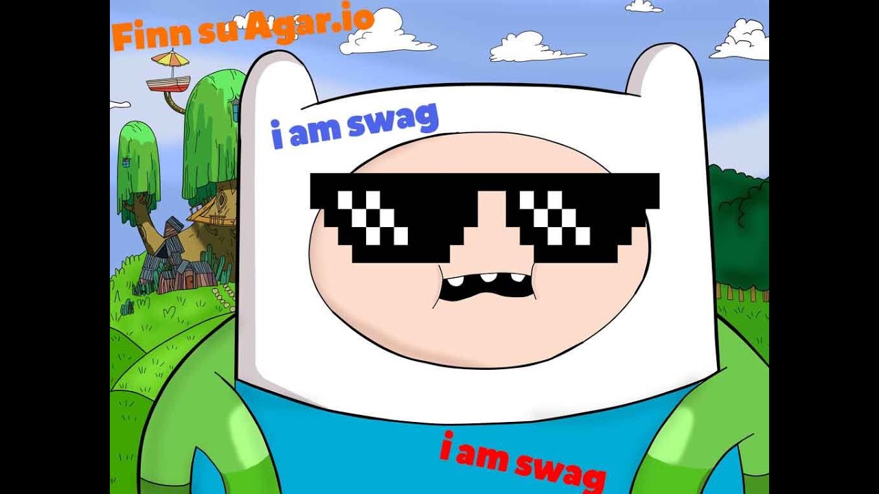 Adventure Time- Finn Mlg-Agar.io - YouTube