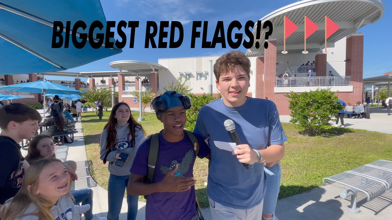 WHAT ARE THE BIGGEST RED FLAGS?! (HIGH SCHOOL EDITION) - YouTube
