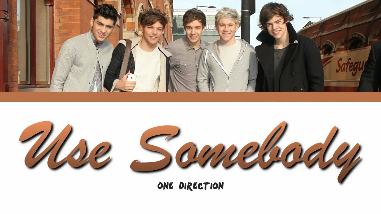 ONE DIRECTION - USE SOMEBODY lyrics (Color Coded) - YouTube