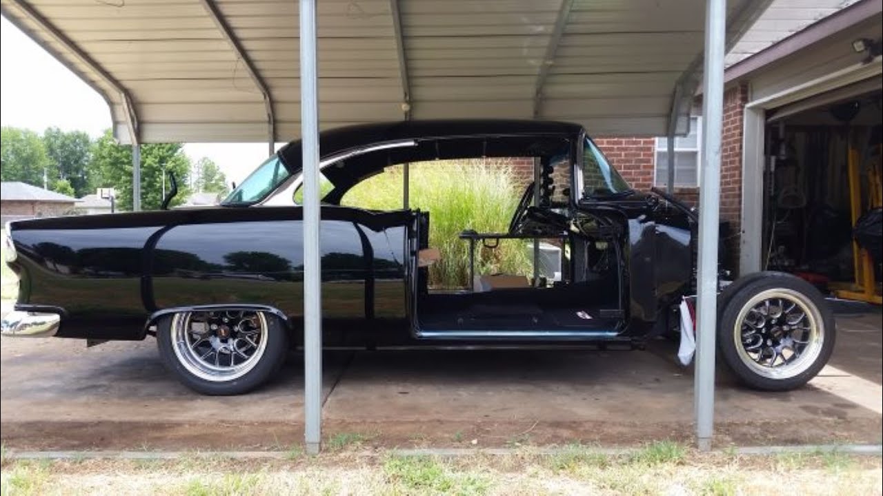 55 Chevy project. 60 days left on deadline - YouTube