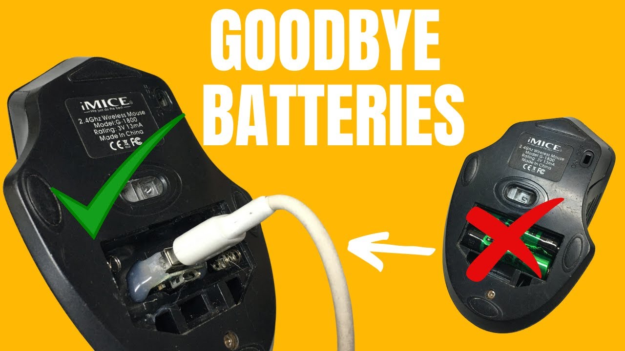 Say Goodbye to Mouse Batteries Forever with This Genius Idea! - YouTube