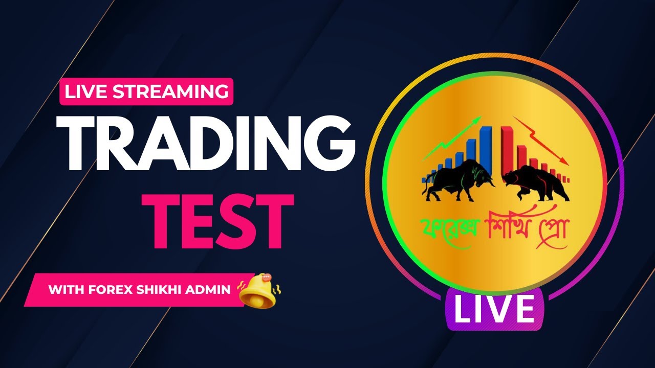 LIVE Trading Test | Explain CHART INDICATION LEVEL DRAWING & Explain ...