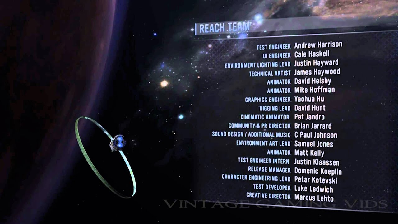 Halo: Reach - Complete Ending w/ Master Chief Easter Egg + Credits - HD ...