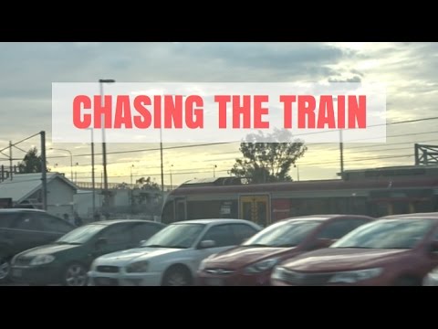 CHASING THE TRAIN!!! - YouTube