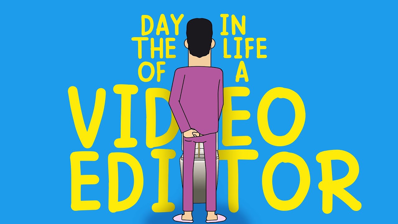 A Day In The Life Of A Film EDITOR - YouTube