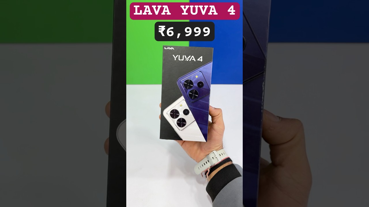 Lava Yuva 4 short unboxing #lavayuva4 #lava - YouTube