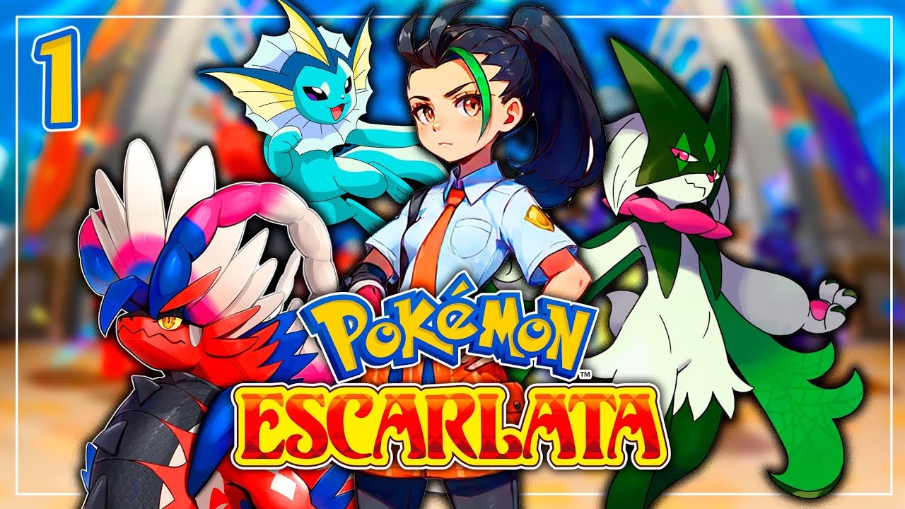 Pokémon ESPAÑA - POKÉMON ESCARLATA - Directo 1 - YouTube