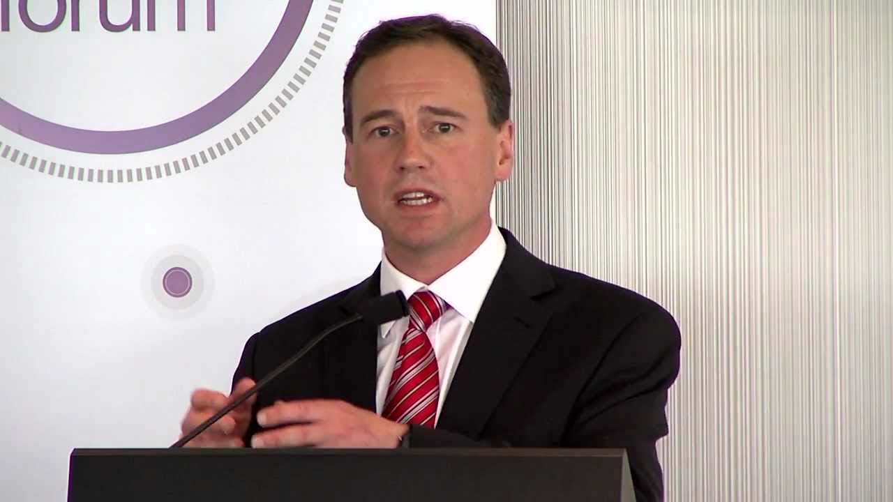 The Hon Greg Hunt MP - co-hosted by ADC Forum and Minter Ellison - on ...