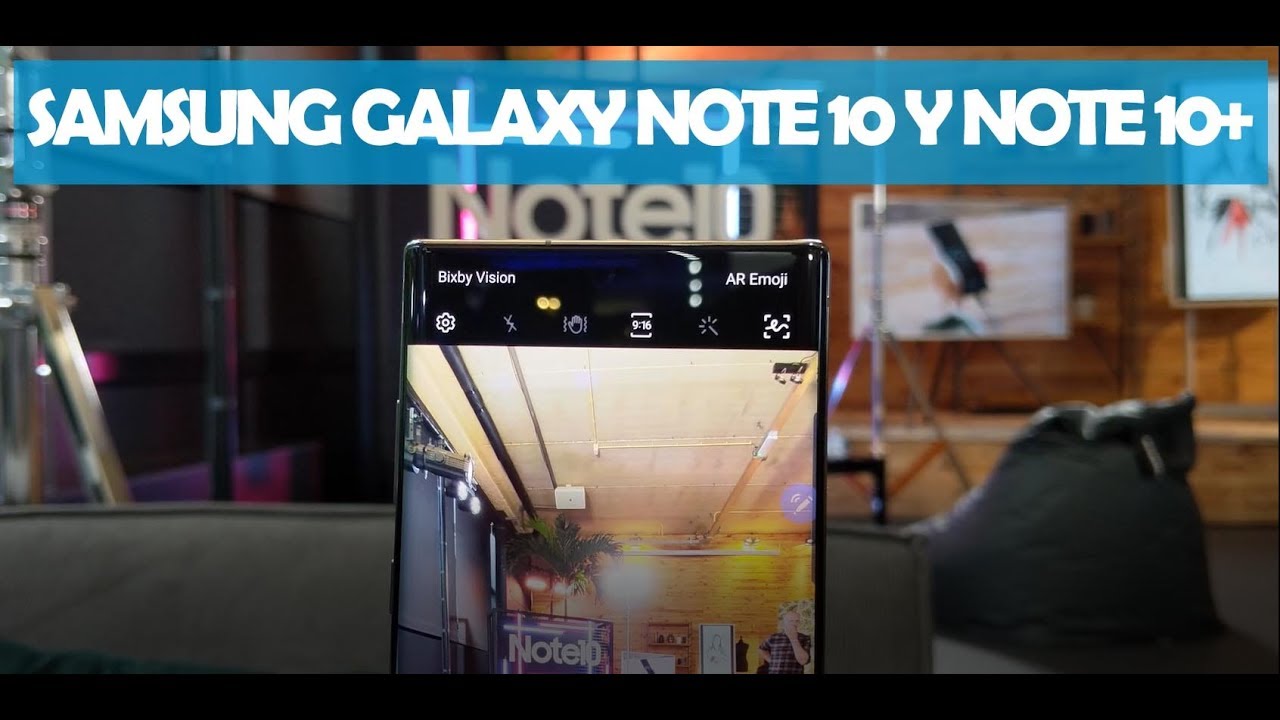 Samsung Galaxy Note 10 y Samsung Galaxy Note 10+ - YouTube