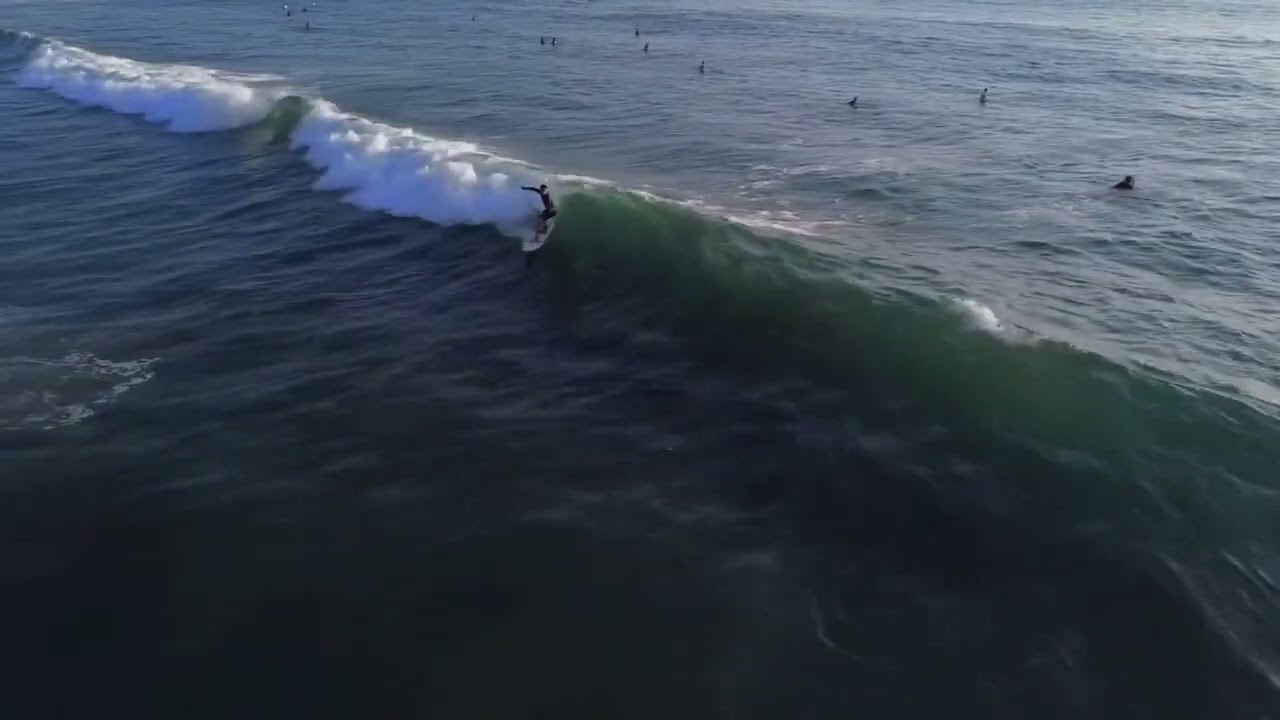 Del Mar 15th Street Surfing Drone Footage - YouTube