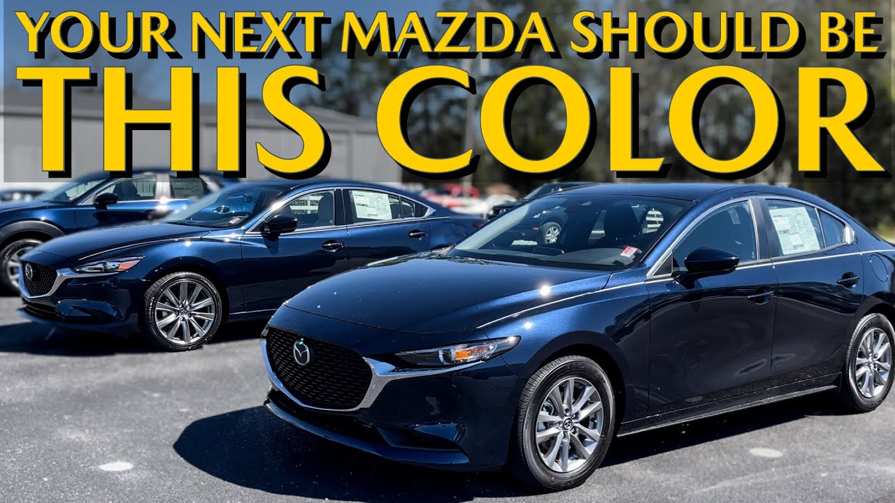 Your Next Mazda Vehicle Should Be This Color | Deep Crystal Blue Mica ...