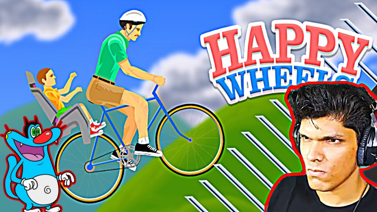HAPPY WHEELS⚡️ Finally Playing Most Dangerous and Demanded Game #01 - YouTube