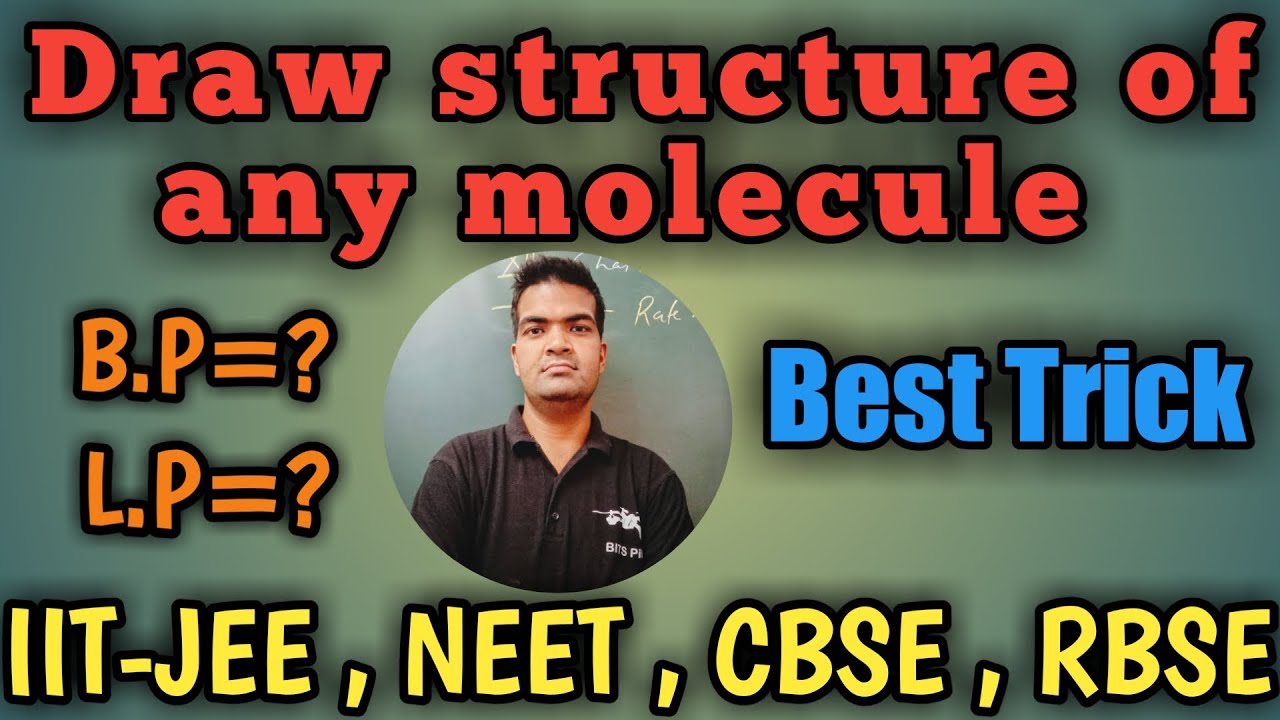 Best trick to draw structure of any inorganic molecules || Hemant sir ...