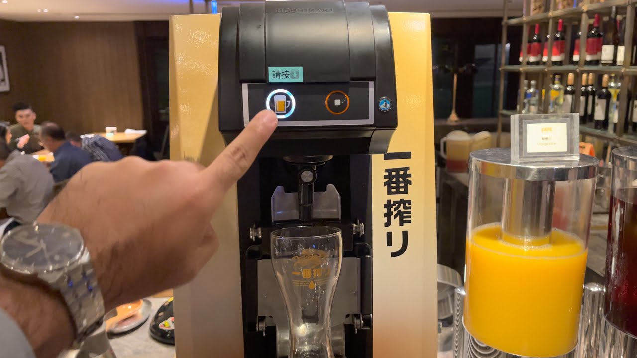 Automated beer serving machine - YouTube