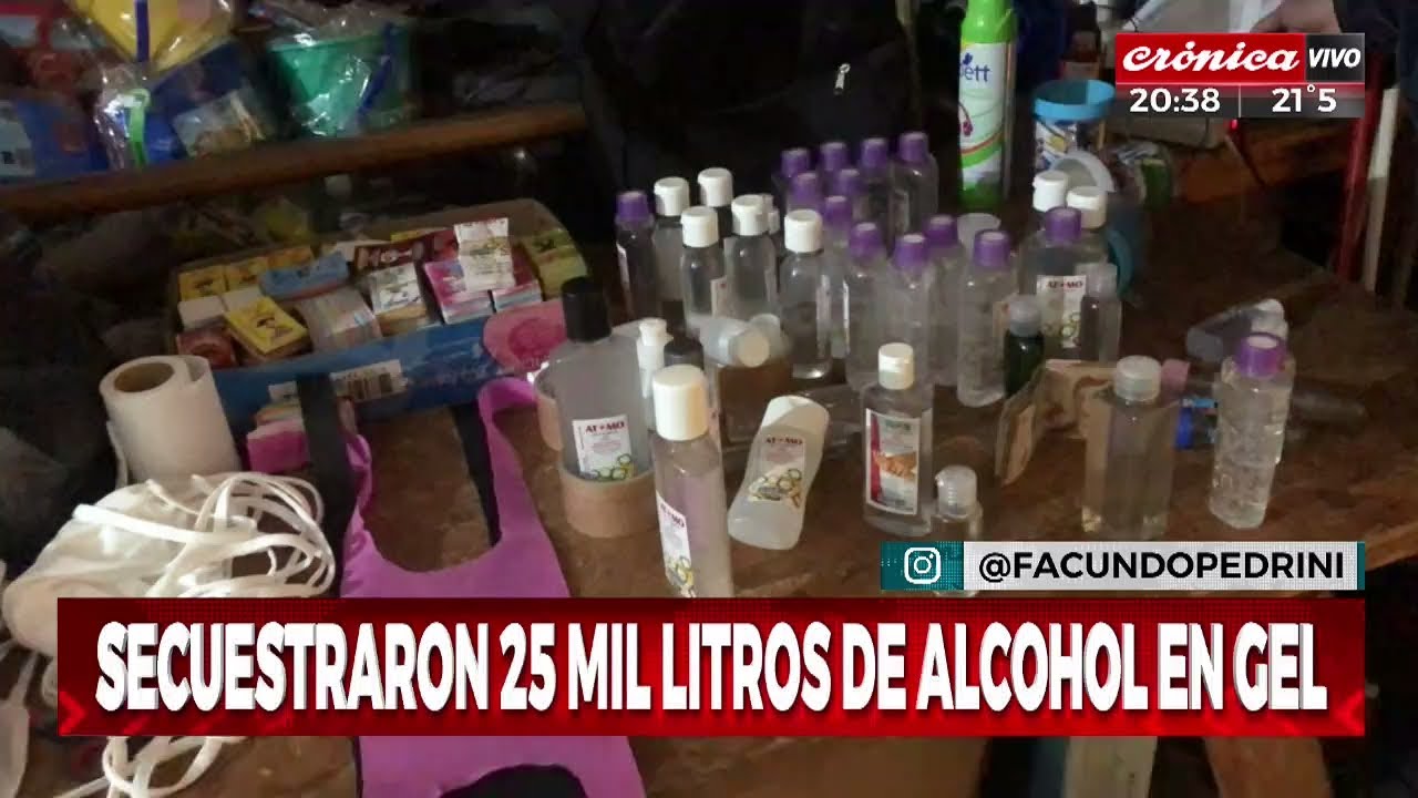 Los vivos de siempre: los reyes del alcohol en gel - YouTube