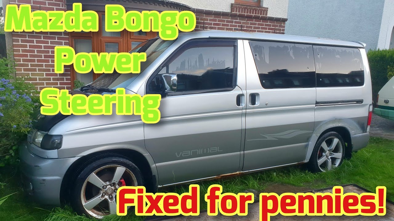 Mysterious Power Steering Fluid Loss - Mazda Bongo - Fixed for pennies ...