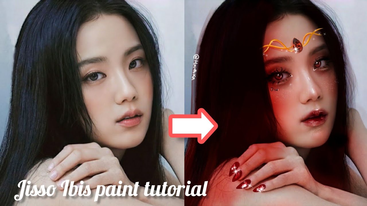 Jisso Ibis paint edit tutorial ️ - YouTube