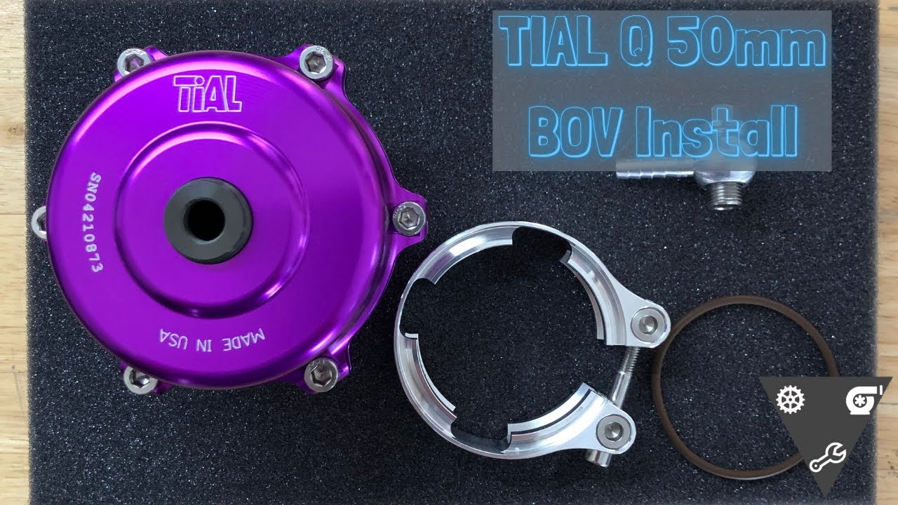 Tial Q BOV Install on MKIV Supra - YouTube
