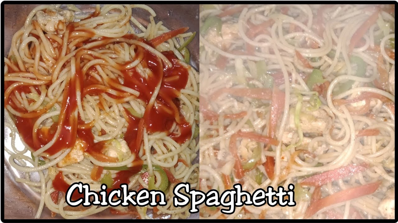 How to make chicken spaghetti 🍝 - YouTube