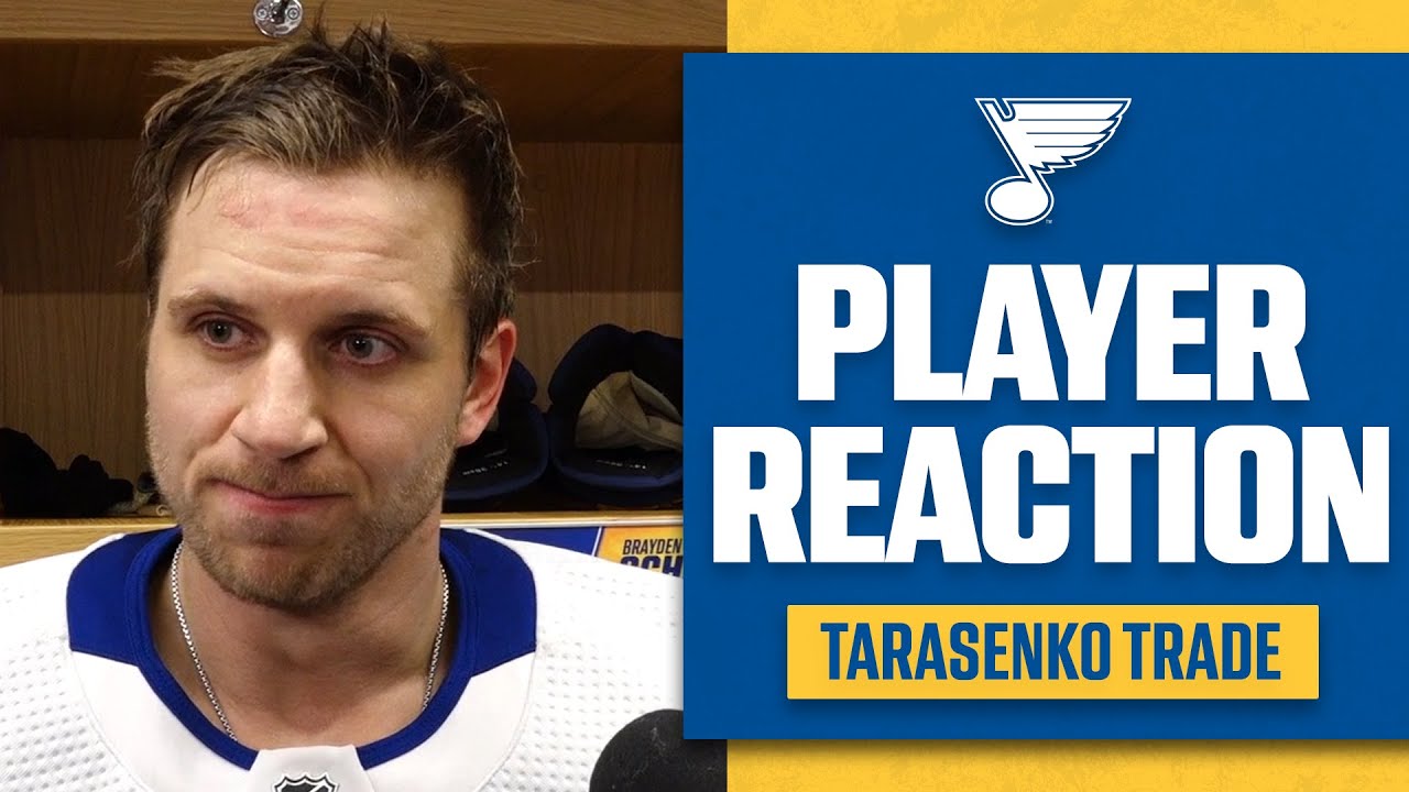 Blues on Tarasenko trade - YouTube