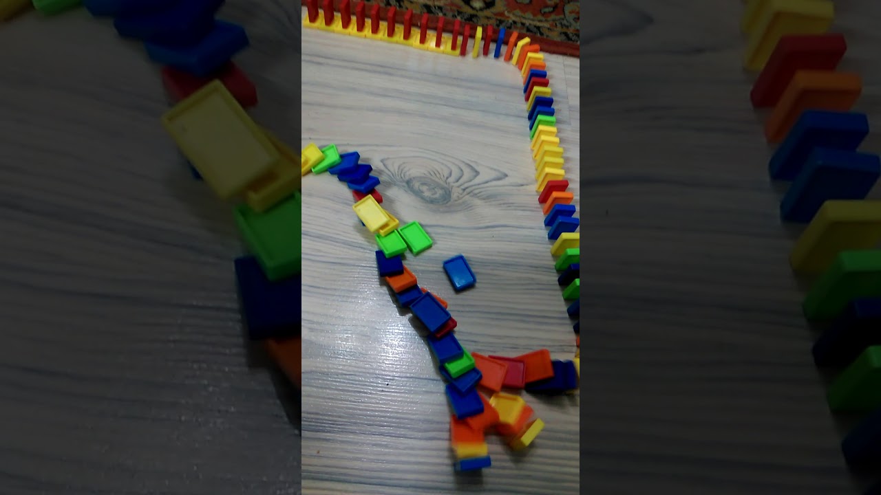 Domino Fun 7 (Domino Chain 10) - YouTube