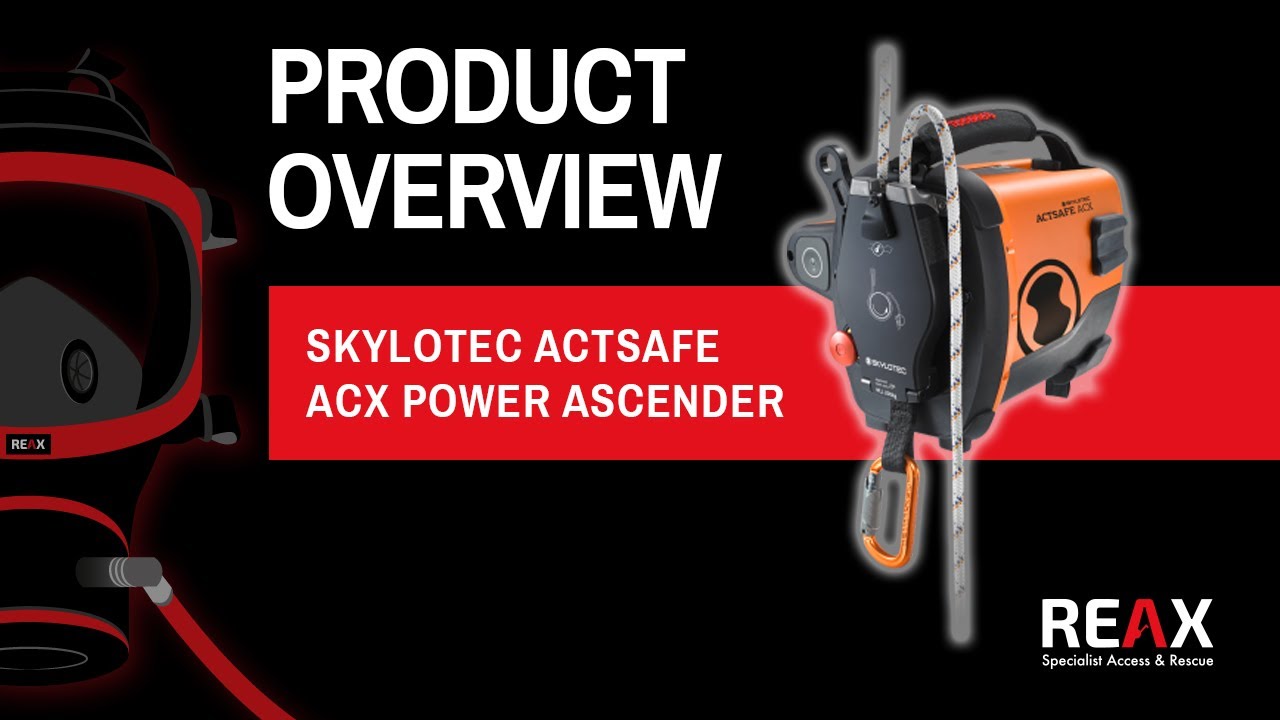 Skylotec Actsafe ACX Power Ascender - REAX - YouTube