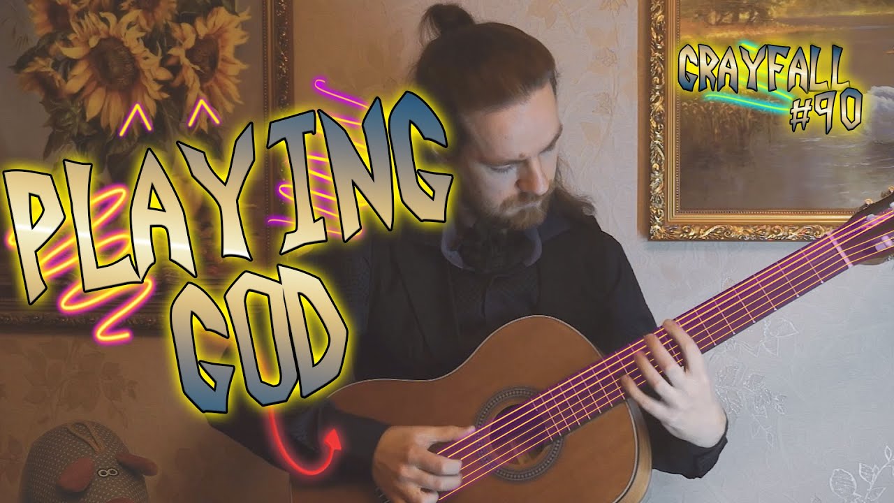 Polyphia - Playing God | Classic guitar INTRO cover | Grayfall 90 - YouTube