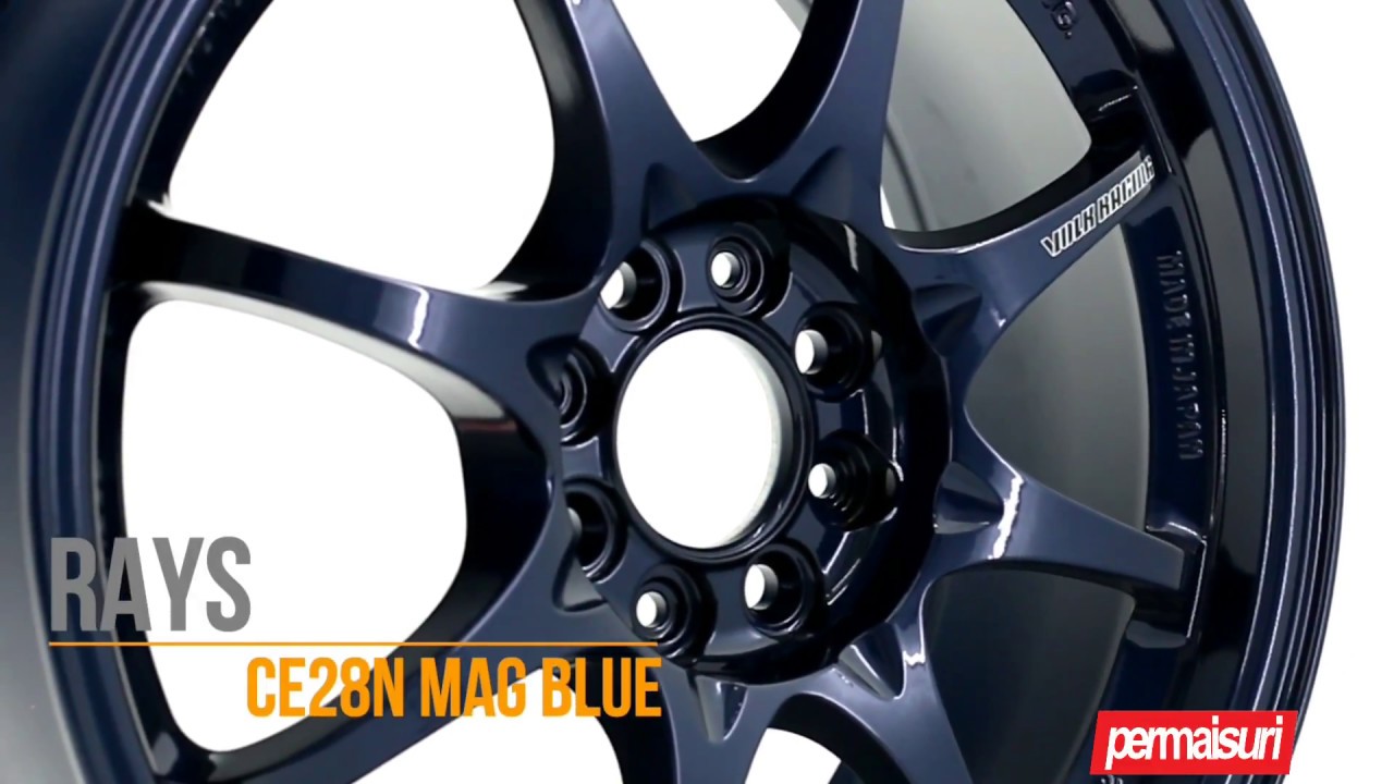 Rays CE28N Magnesium Blue - YouTube