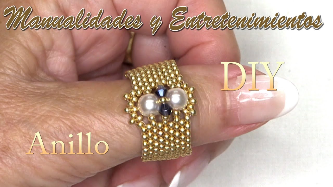 DIY - Anillo dos perlas - 2 💍💍💍 - YouTube