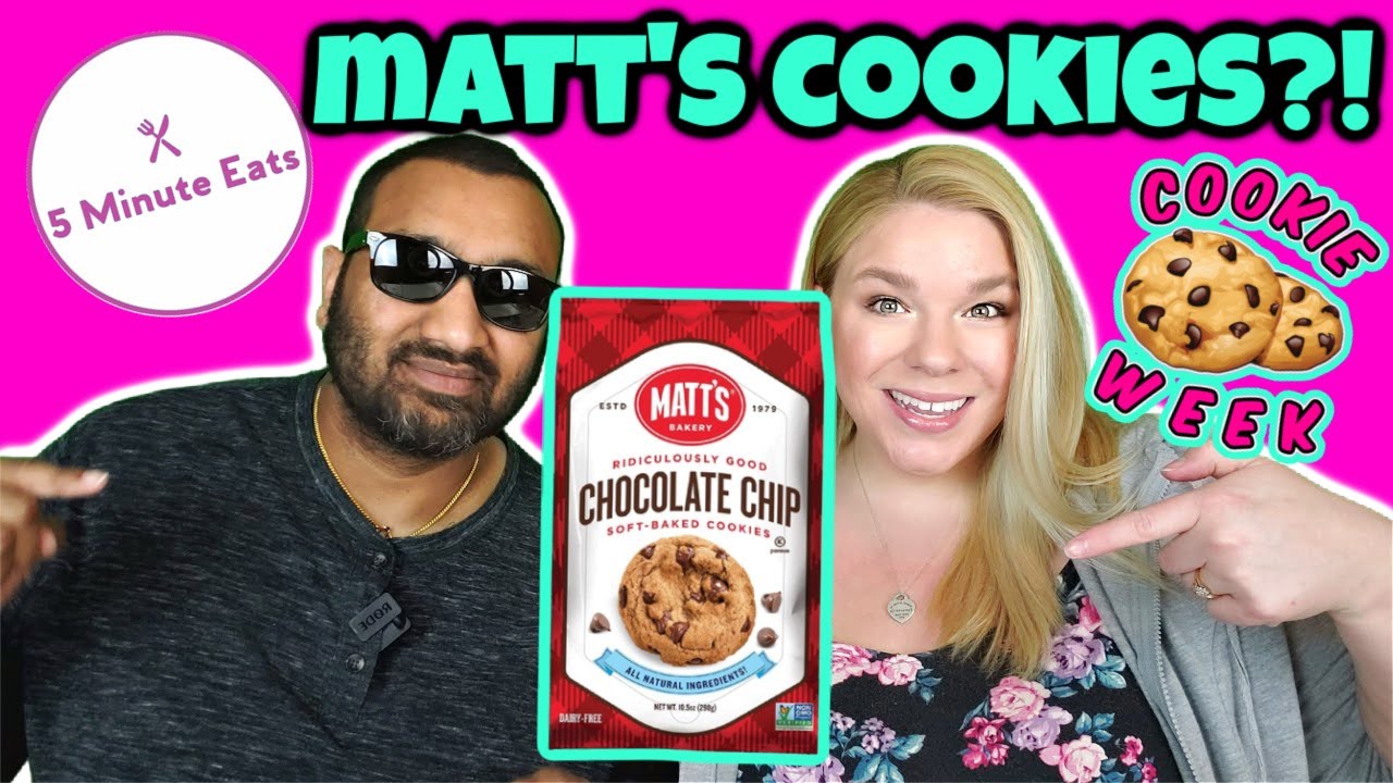 Matt's Cookies Chocolate Chip Review - YouTube