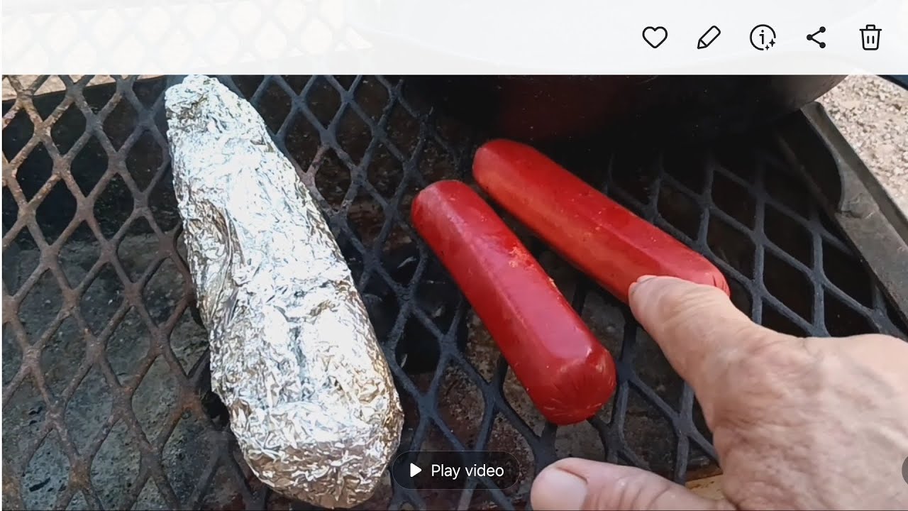 camping GRILL TIP - YouTube