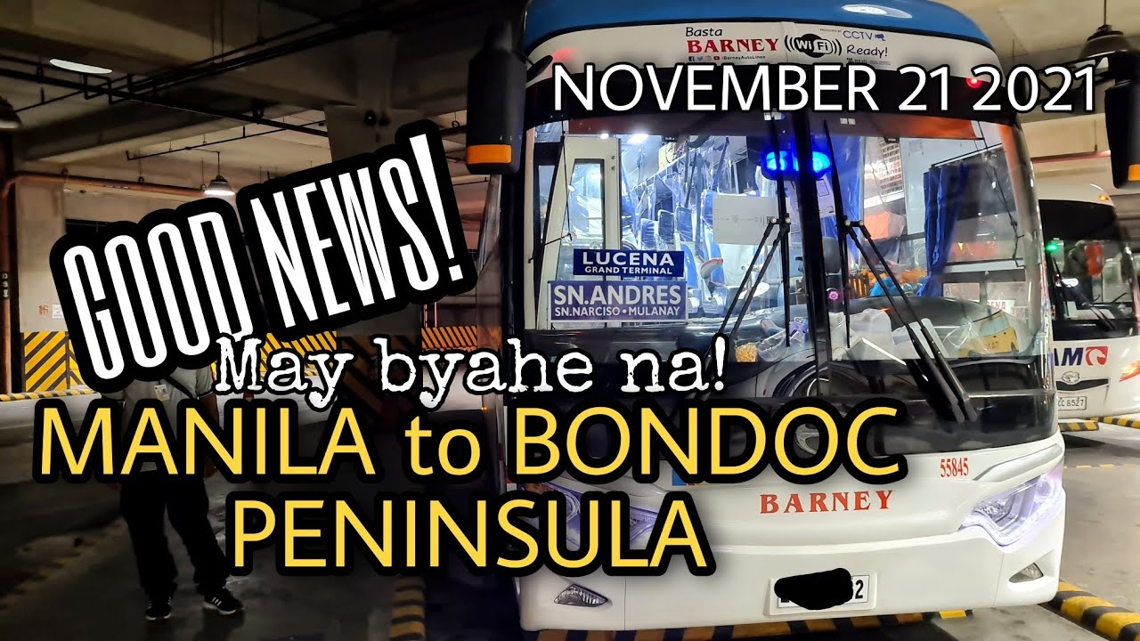 BARNEY AUTO LINES PROVINCIAL BUS UPDATE 2021 | PITX TO SAN ANDRES ...
