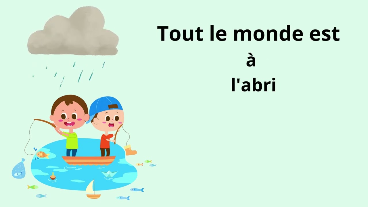 Tombe la pluie | Comptine | Jardin d'Enfance - YouTube