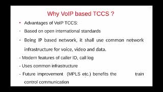 Webinar Series ! VOIP based Train Control Communication... | Doovi