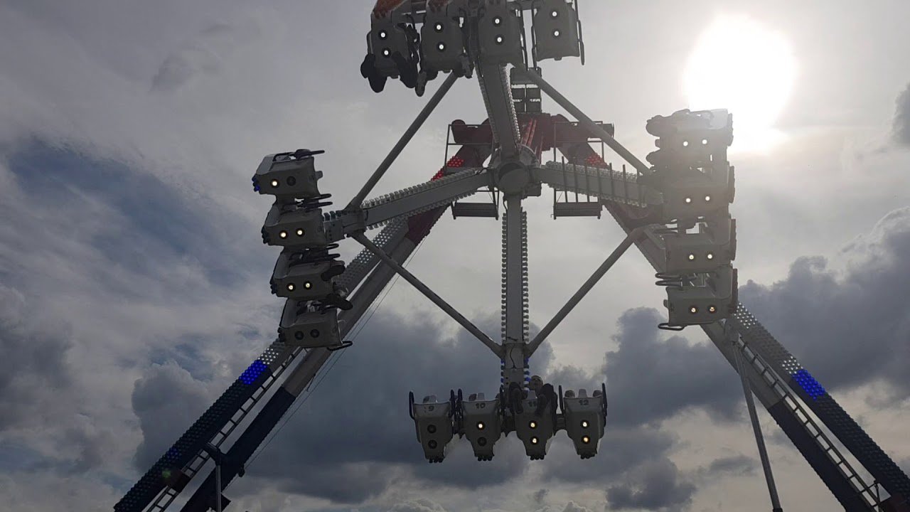 William clarks kick down off ride hartlepool headland carnival 2018 ...