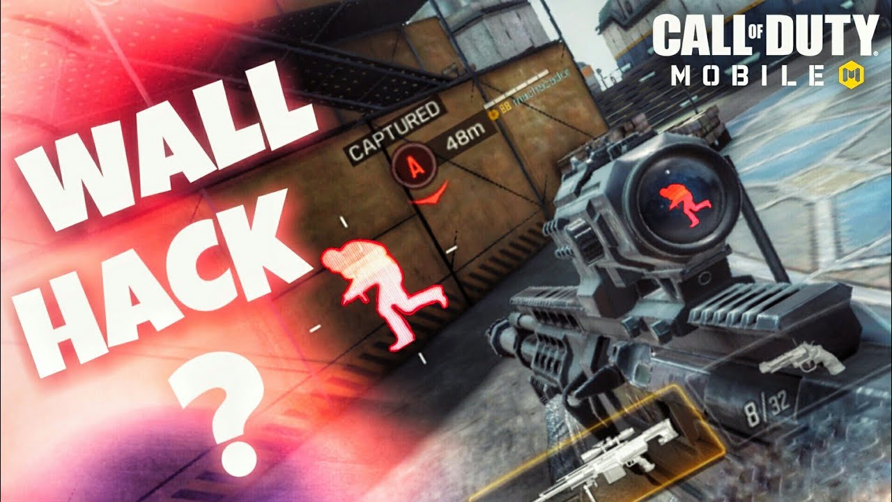 I'm Wall Hacking In Call Of Duty Mobile ? - YouTube