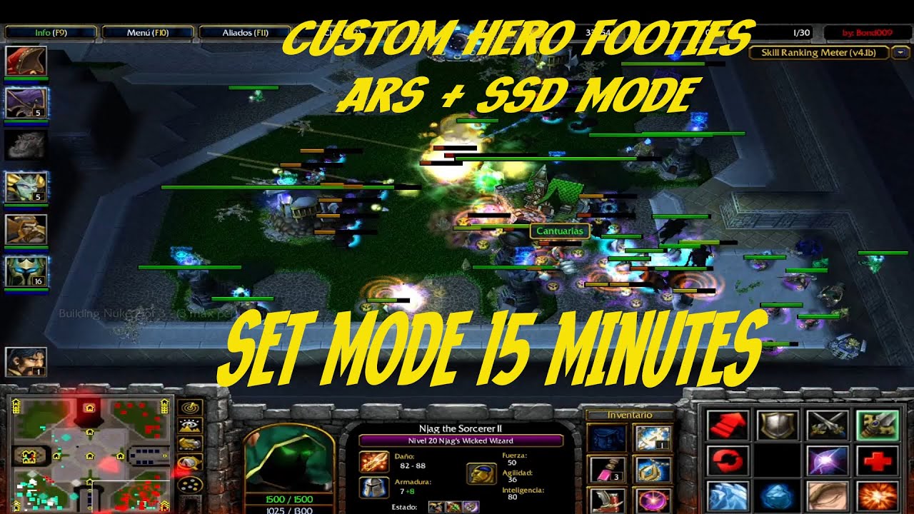 CUSTOM HERO FOOTIES: ARS MODE + SSD + SET MODE 15 MINUTES by Vete - YouTube