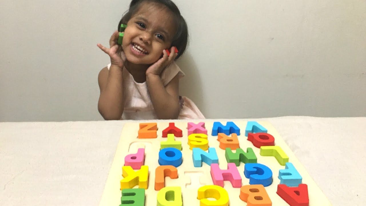 Learn alphabet with Mavisha - YouTube
