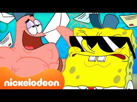 Bob Esponja | 2 Horas dos Melhores Momentos do Bob Esponja (Temp. 13-14) 🧽 | Nickelodeon