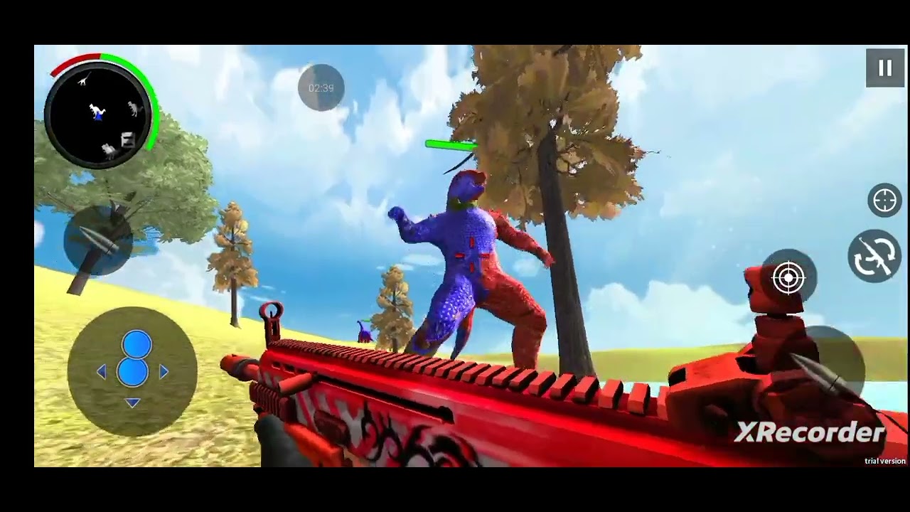 Dino saur Hunter dino saur hunting game android 3d.. part 54 - YouTube