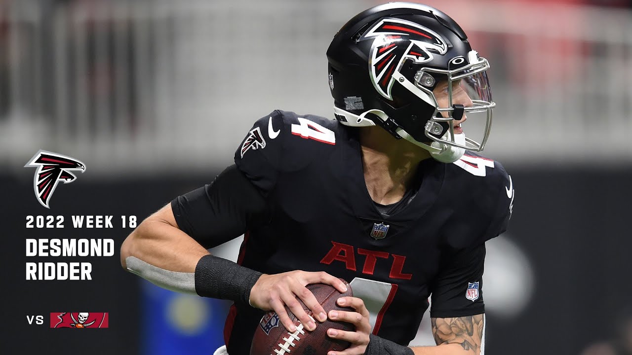 Desmond Ridder's best plays vs. Buccaneers | Week 18 | Atlanta Falcons ...