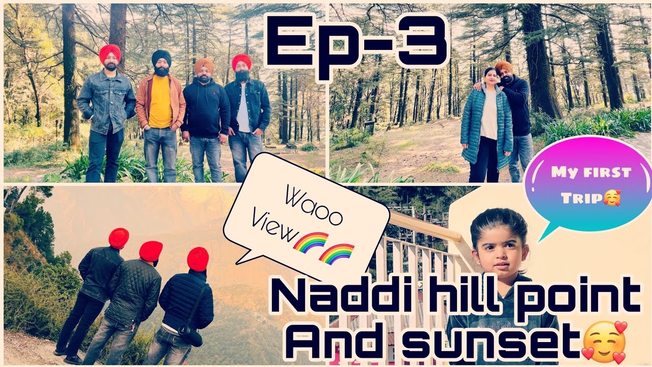 Naddi Hill Point | Naddi Sunset Point🌅Dalai Lama Temple | Mcleodganj ...