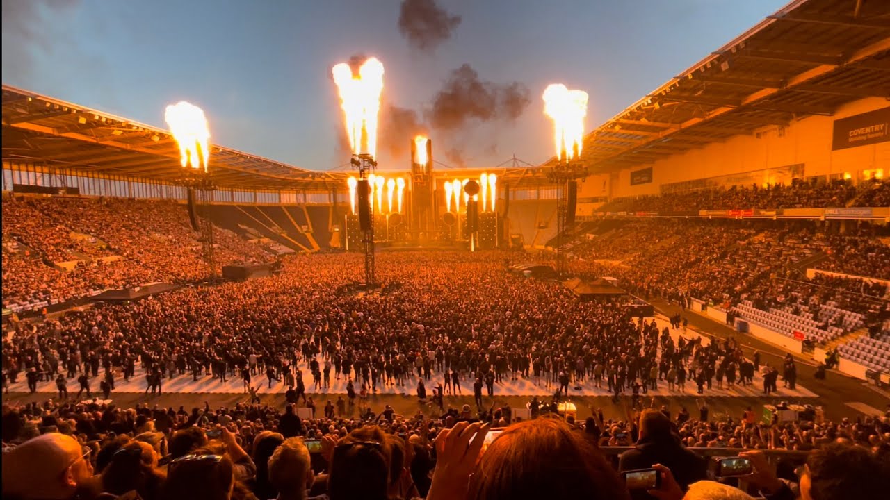 Rammstein- Sonne- Live Coventry Building Society Arena 26/06/2022 - YouTube