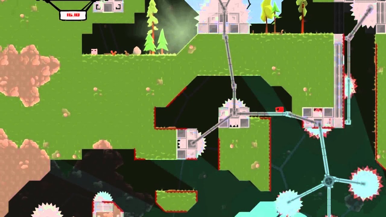 Super Meat Boy (PC) - Super Meat World / Robot Hill [Level] - YouTube