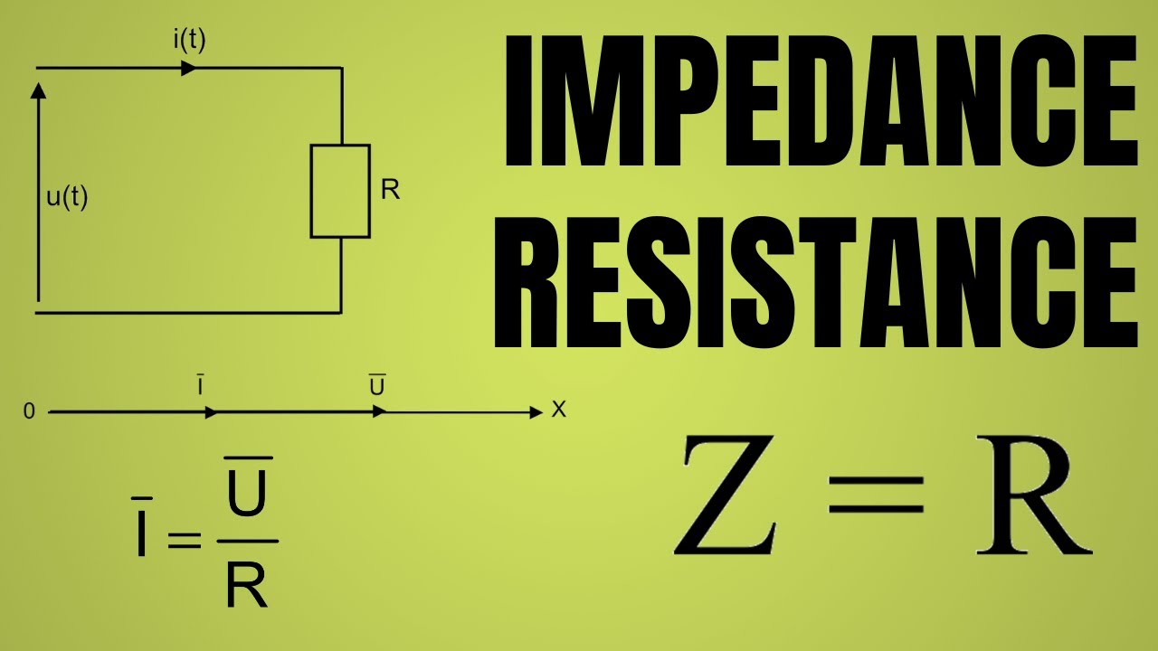 Comprendre l'Impédance dans les Circuits Résistifs : Démo et ...