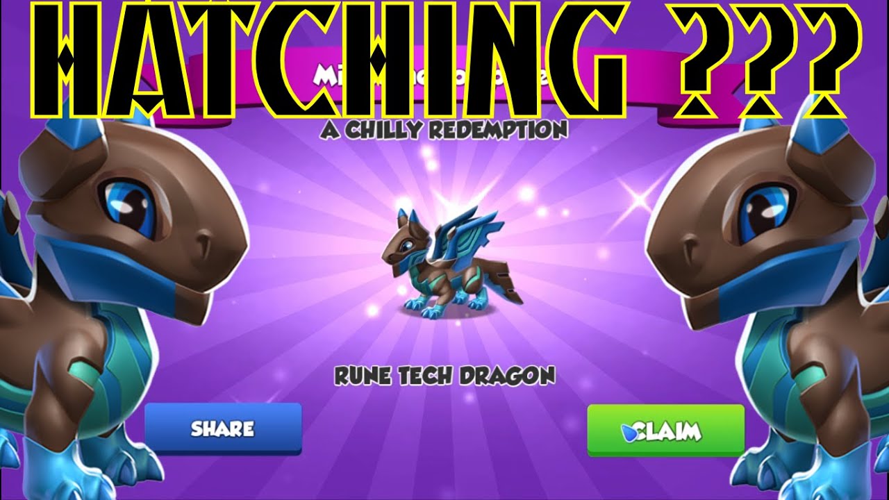 Hatching Rune Tech Dragon ??? | Castle Event Level 5 Key Location ...