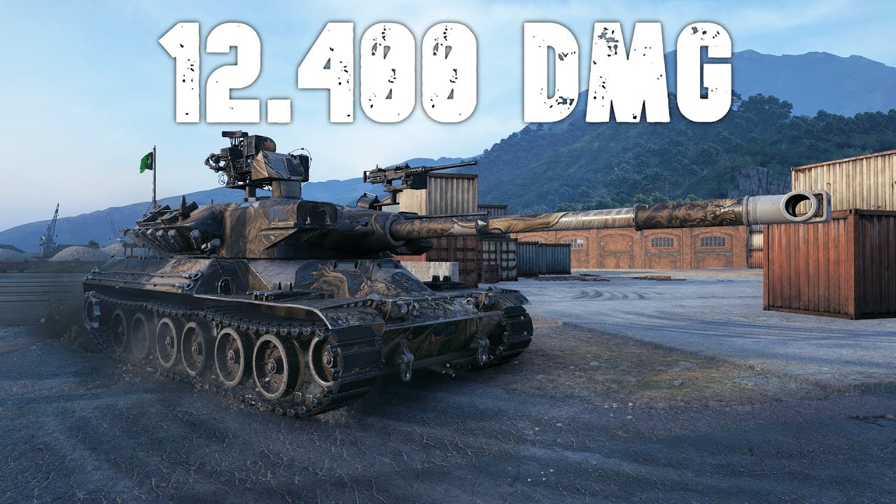 World of Tanks MBT-B (EU) - 8 Kills 12,4K Damage - YouTube