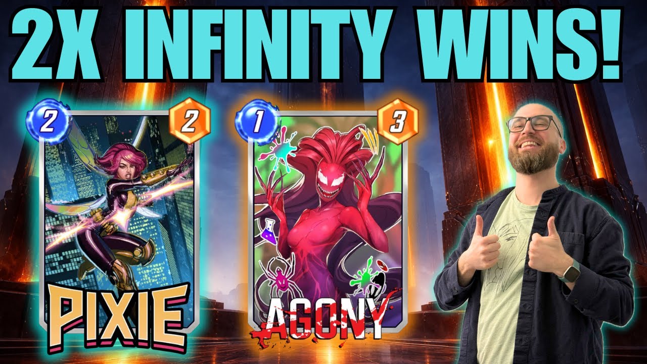 Won Back-to-Back Infinity Conquests With Pixie Man-Spider | Marvel Snap ...